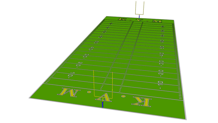 NFL Field | 3D Warehouse