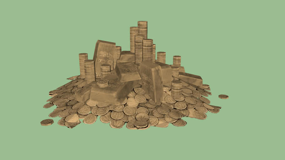 treasure pile large | 3D Warehouse