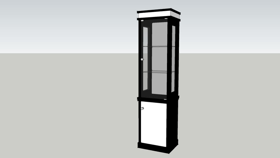 How To Make A Simple Display Cabinet In Sketchup | www ...