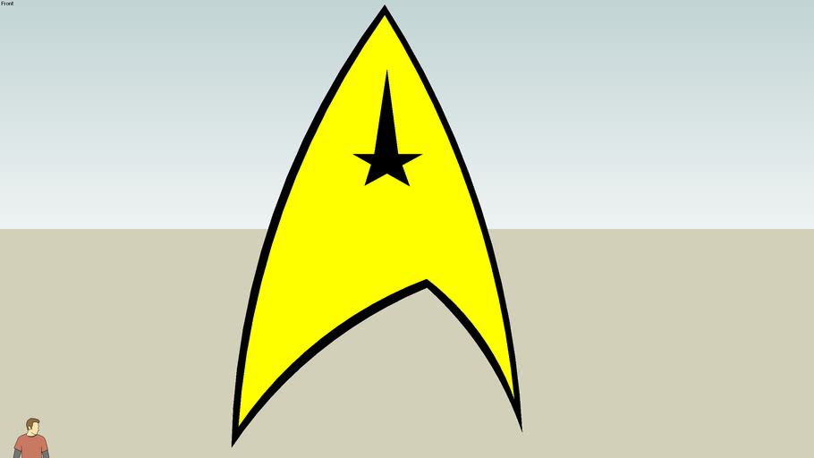 The Starfleet Delta (Original Series(TOS)) | 3D Warehouse