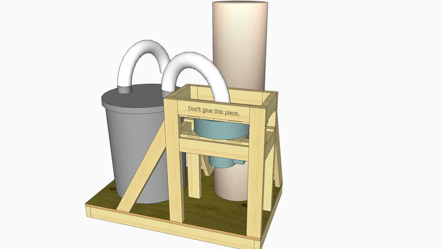 Jet DC-650 Station w/ Cyclone | 3D Warehouse