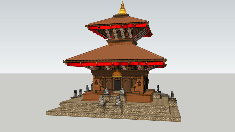NEPAL TEMPLE | 3D Warehouse