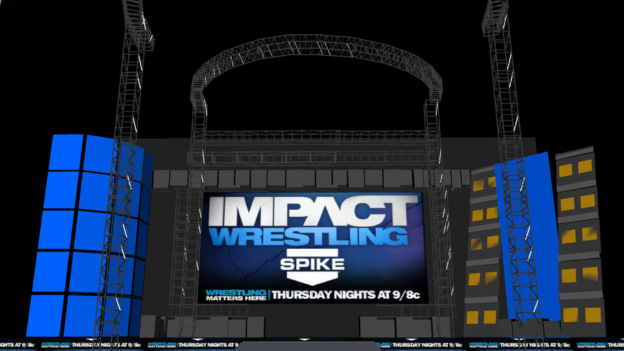 impact wrestling stage | 3D Warehouse