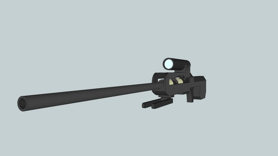 Gauss Sniper Rifle | 3D Warehouse