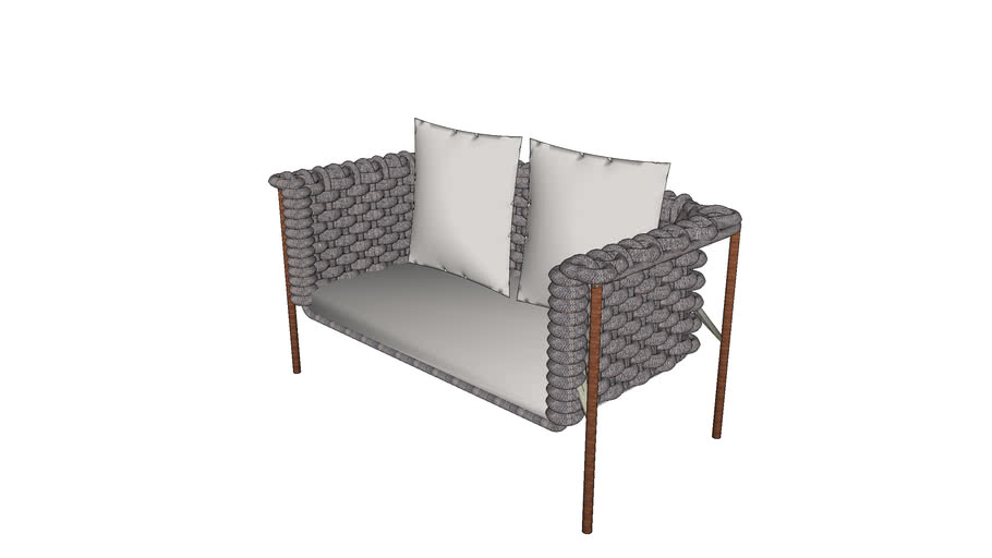 Sofá Area Externa | 3D Warehouse