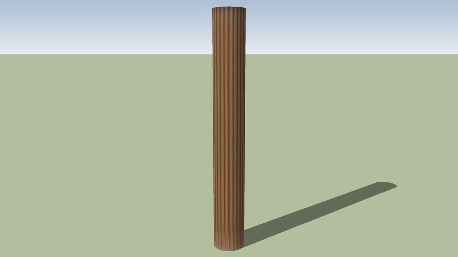 Steel Pole 5' | 3D Warehouse