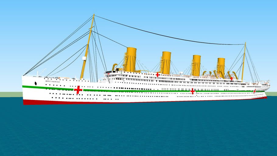 hmhs britannic 1915! | 3D Warehouse