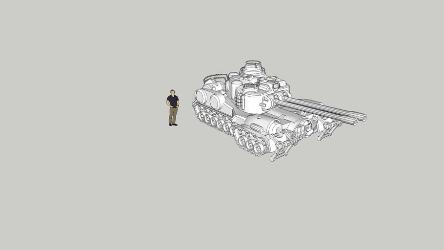Fallout 4 Heavy tank | 3D Warehouse