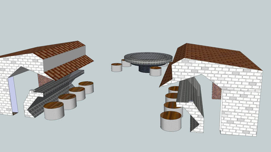 Market Stall Design | 3D Warehouse