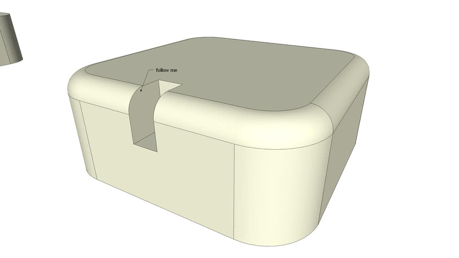 Filleted box | 3D Warehouse