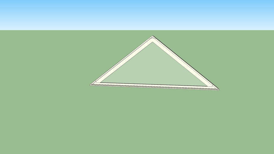 Triangle window | 3D Warehouse