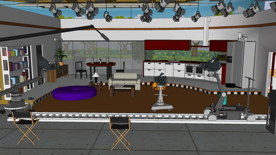 studio set | 3D Warehouse