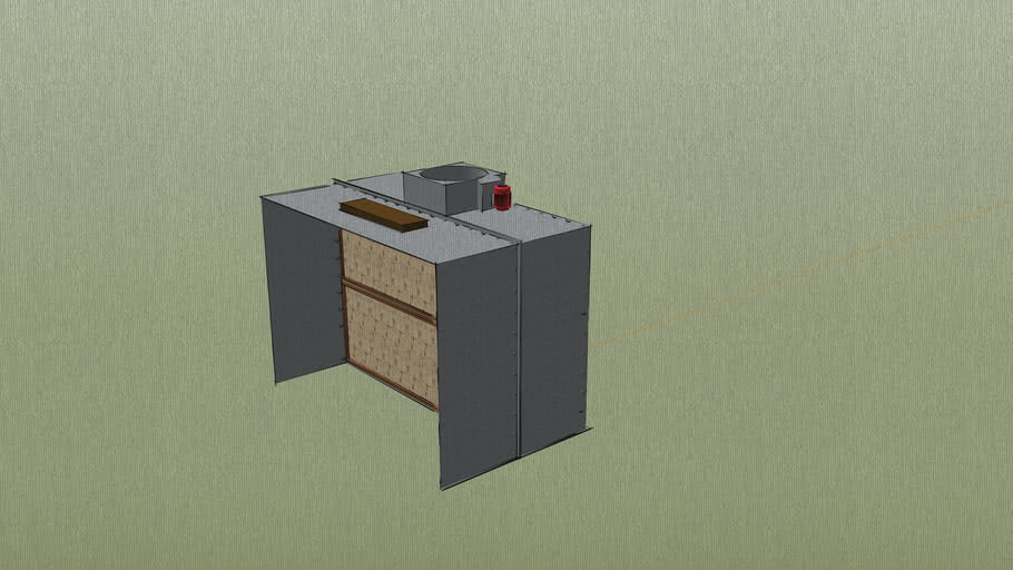 spray booth | 3D Warehouse