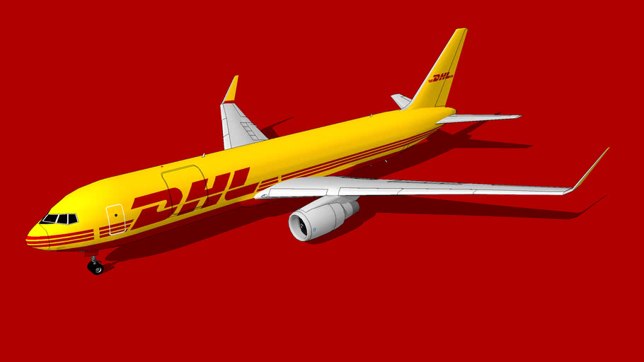 DHL Air Boeing 767-3JHF(ER)(WL) | 3D Warehouse
