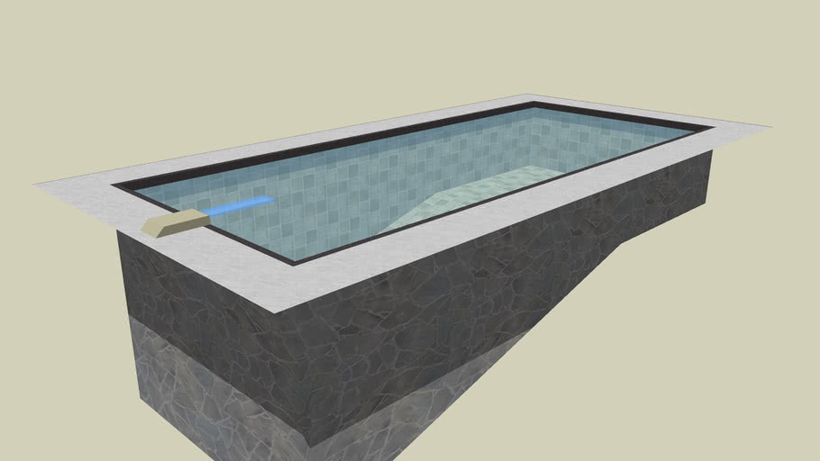 In-Ground Swimming Pool | 3D Warehouse