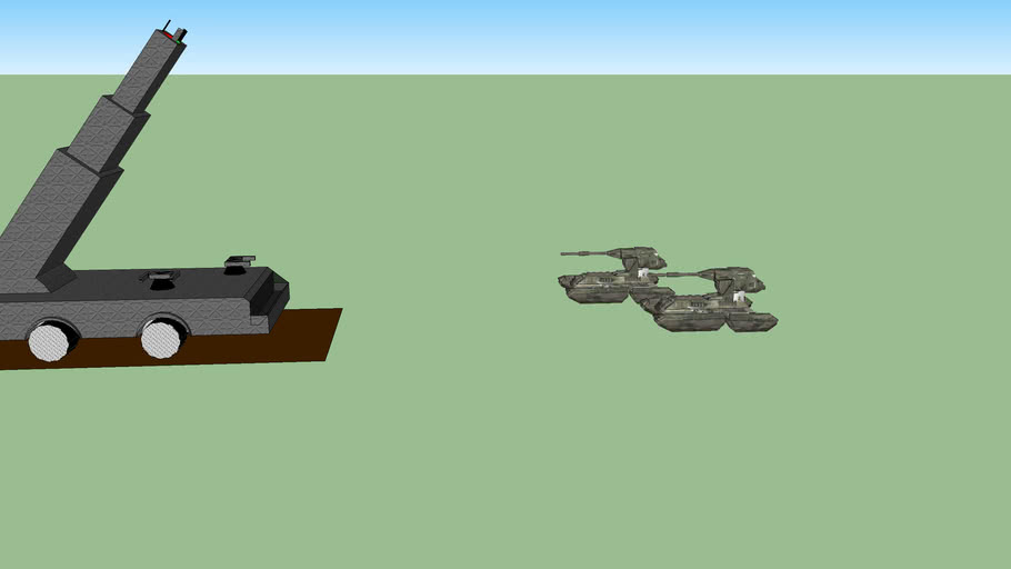 destruction d'artillerie | 3D Warehouse