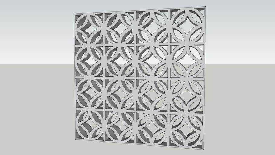 Khmer Concrete Louver 14 | 3D Warehouse