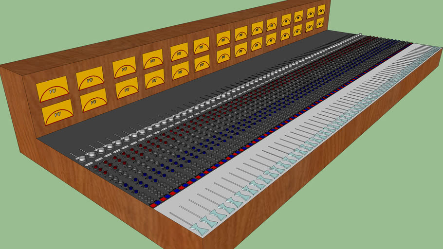 Neve 8028 Mixing Console | 3D Warehouse