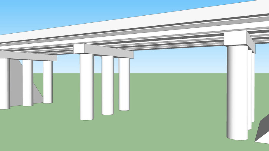 concrete bridge | 3D Warehouse