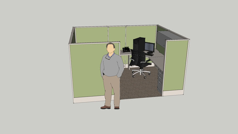 Cubicle | 3D Warehouse