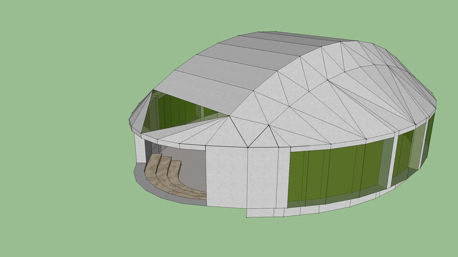 Sala Museo Domo Ecologico | 3D Warehouse