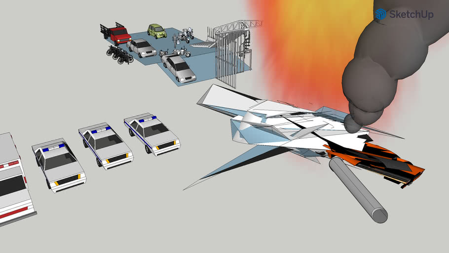 Worst Car Crash | 3D Warehouse