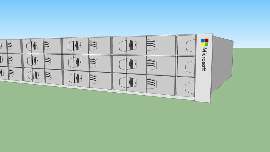 Microsoft Azure StorSimple 8100 cloud storage server | 3D Warehouse