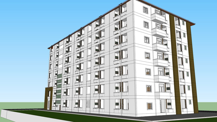 Apartment+Building | 3D Warehouse