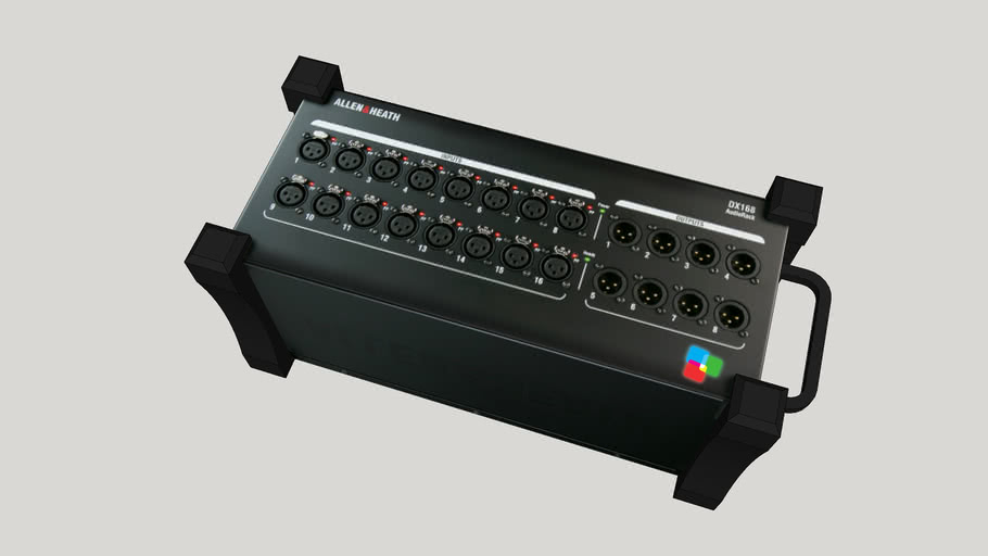 Allen & Heath DX168 | 3D Warehouse