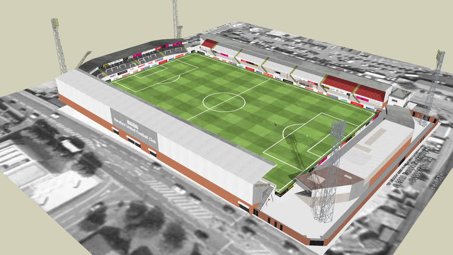 Hereford United FC - Edgar Street | 3D Warehouse