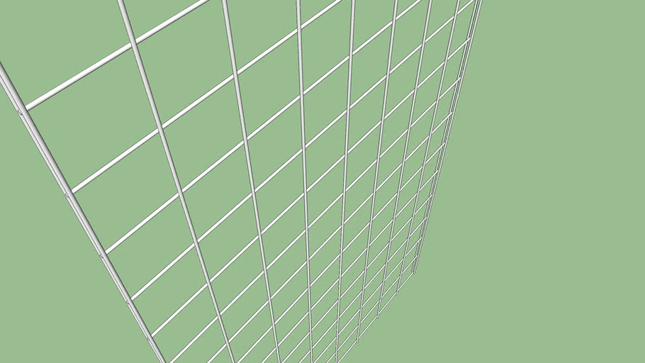 Gridwall 2x4 Panel | 3D Warehouse