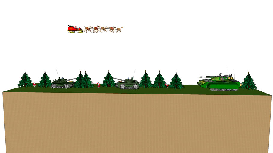 Christmas Tank Theme | 3D Warehouse