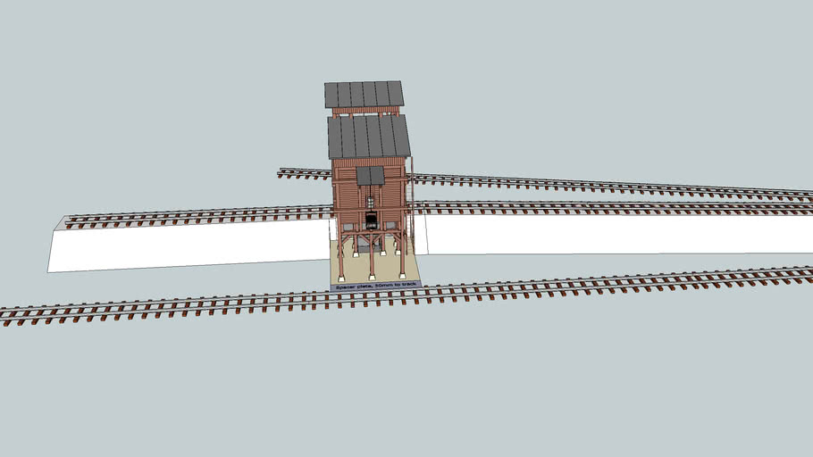 G-Scale Coal Tipple and Track | 3D Warehouse