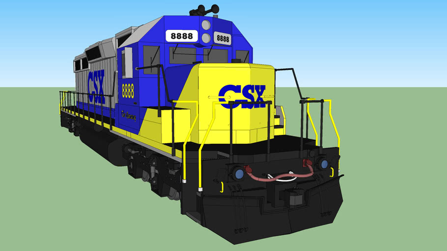 CSX 8888 | 3D Warehouse