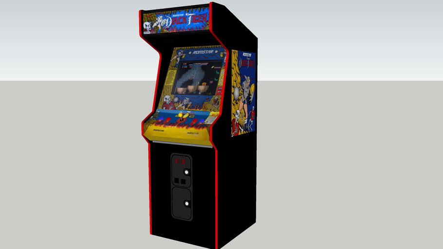 Black Tiger arcade game | 3D Warehouse