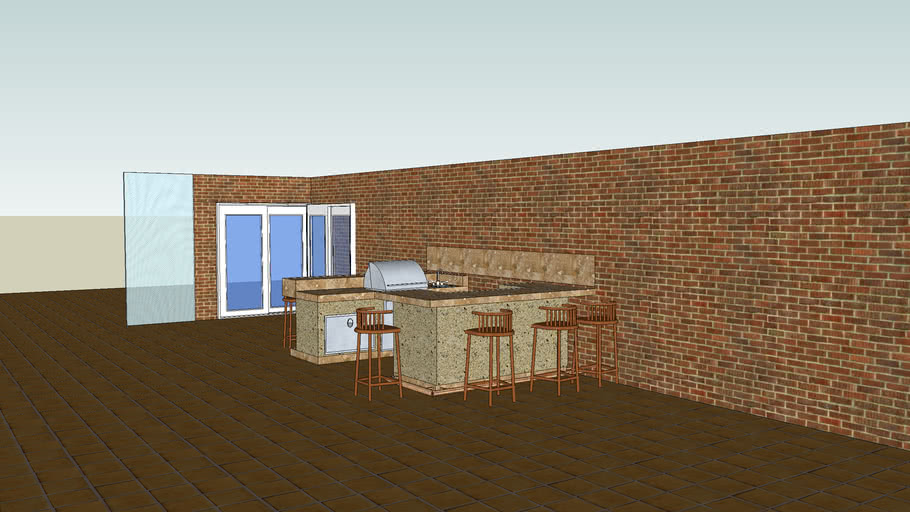 Their bar island.skp (2 mb) | 3D Warehouse