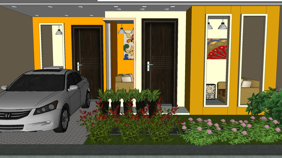 House 1 Floor | 3D Warehouse