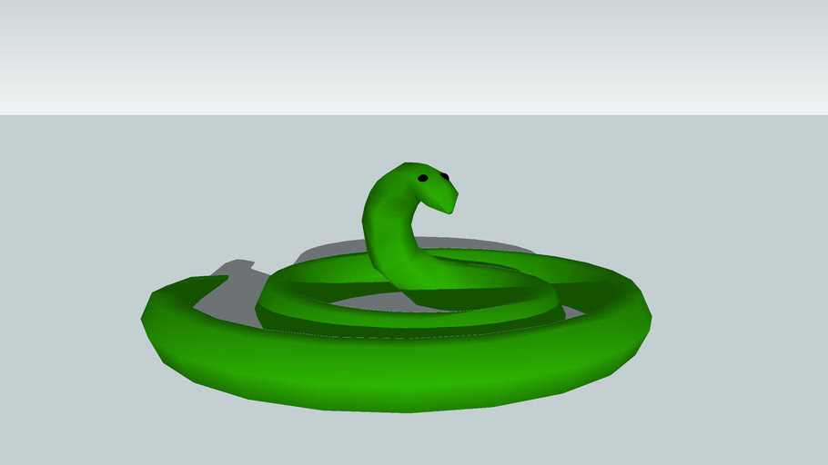 Low Polygon Snake Component | 3D Warehouse