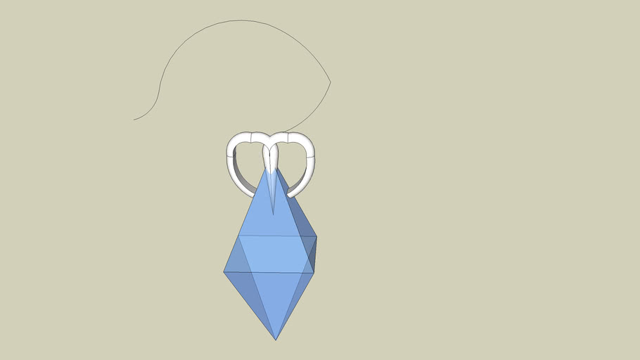 Diamond Earring | 3D Warehouse