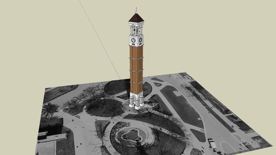 Purdue University Clock Tower | 3D Warehouse