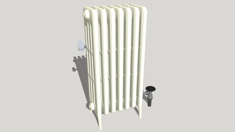 Steam radiator - one pipe | 3D Warehouse