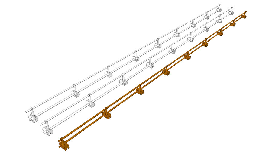 S-5-Snow Retention SnoFence | 3D Warehouse