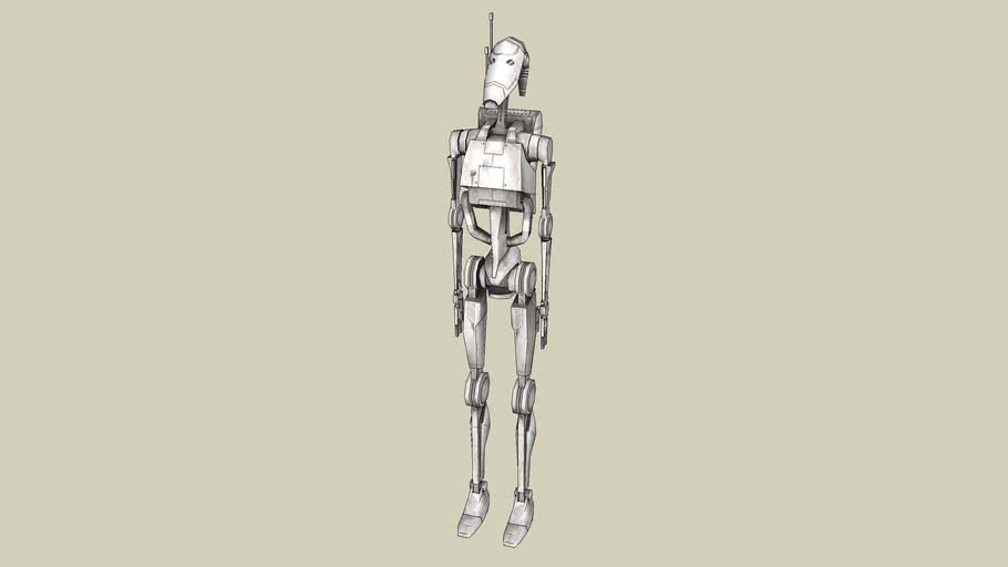 CIS battle droid | 3D Warehouse
