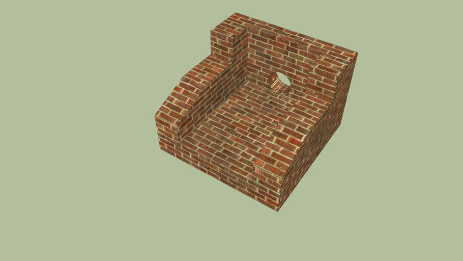 Brick Water Headwall | 3D Warehouse
