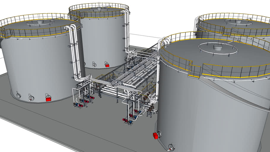 Storage and recovery of light oils | 3D Warehouse
