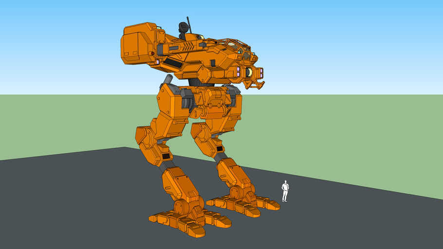 Mechwarrior Online Locust | 3D Warehouse
