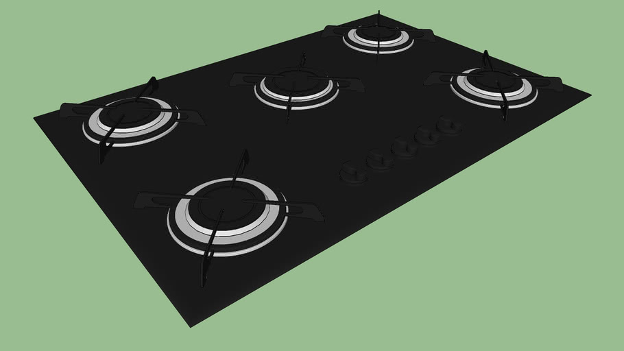 Cooktop Black | 3D Warehouse