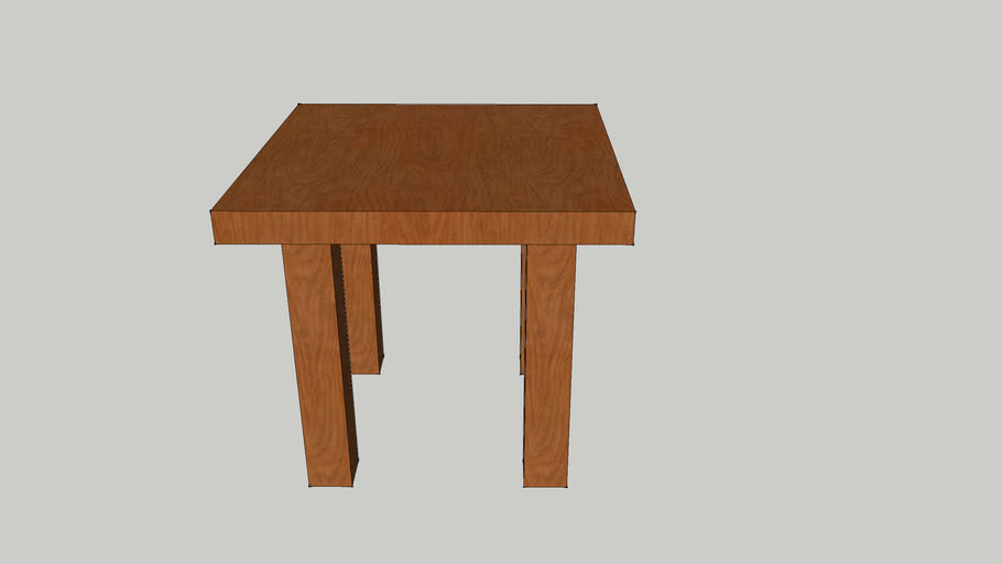 Small Table | 3D Warehouse