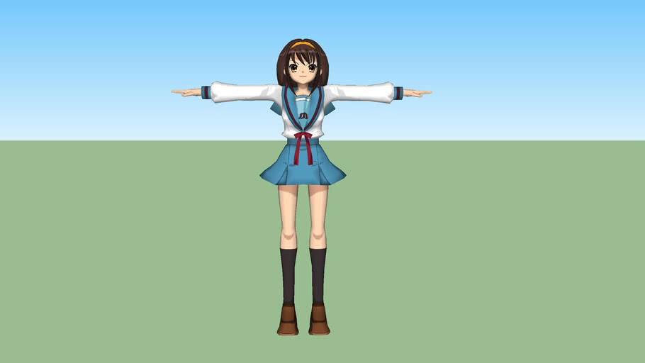 Haruhi Suzumiya | 3D Warehouse