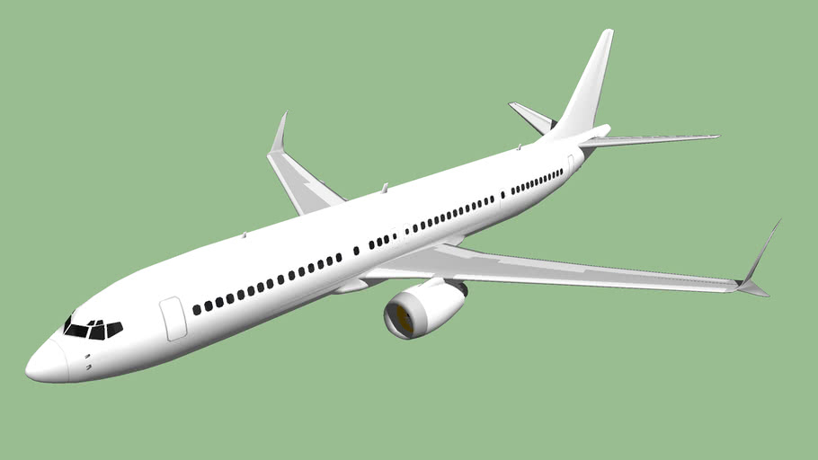 Template - Boeing 737 MAX 9 {3Mb} | 3D Warehouse